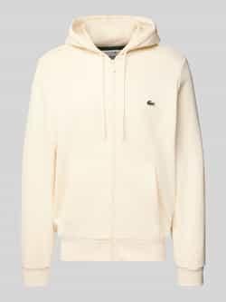 Lacoste Regular Fit Sweatjacke aus Baumwoll-Mix