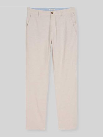 Tom Tailor Regular Fit Chino aus Leinen-Baumwolle-Mix