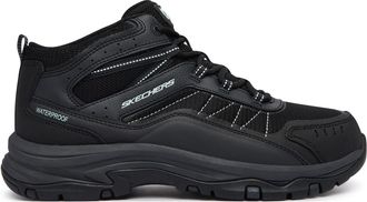 Skechers Trekkingschuhe Skechers Waterproof Relaxed Fit: Trego - Ashaway 180336/BKCC Schwarz