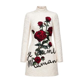 Dolce & Gabbana Robe de soir&eacute;e - Femme - Robes - Blanc - Taille: 34 FR