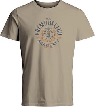 Jack & Jones Jprblubraxton SS Tee Crew Neck FST T-Shirt, Falcon, M Homme