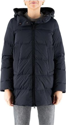 Peuterey Femme, Manteaux, Noir, Taille: 42 FR Unix ML Bmat Down Coat
