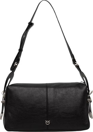 Pinko Pinko - 24 Classic Vitello New Biker - Femme - Sacs - Noir - Taille: ONE Size