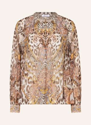Princess Goes Hollywood Princess Goes Hollywood Seidenbluse Mit Schmucksteinen braun
