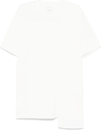 Yohji Yamamoto t-shirt &agrave; manches courtes - Blanc