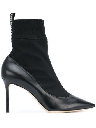 Jimmy Choo London bottines Brandon 85 - Noir
