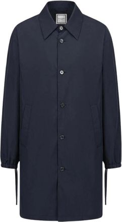 Wooyoungmi Wooyoungmi, Homme, Manteaux, Bleu, Taille: S Manteau crois&eacute;