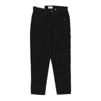 Amish Cord Herren Lange Hose Schwarz - - Trousers - Herren - Schwarzk - W30