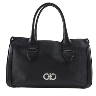 Ferragamo Sac &agrave; main Pre-owned - Femme - Pre-owned - Noir - Taille: ONE Size