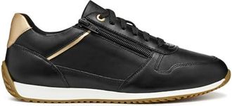 Geox Femme D Calithe Basket, Noir, 36 EU