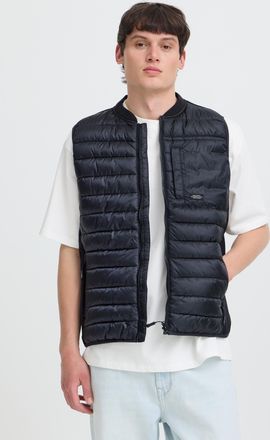 Blend Steppweste BLEND BHEVEREST VEST, Herren, Gr. XXL, schwarz (schwarz beauty), Web, Obermaterial: 100% Polyester, unifarben, regular fit normal, Westen S