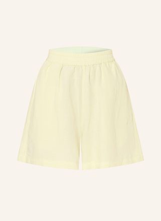 HUGO BOSS Shorts Tallan Mit Leinen gruen