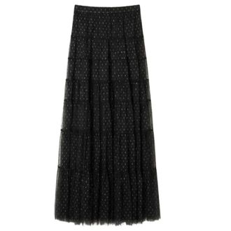 Twinset Damen, R&ouml;cke, Schwarzk, 2XLGr&ouml;&szlig;e