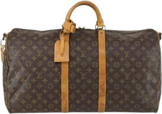 Louis Vuitton unisex, Pre-owned, Brun, Taille: ONE Size Sac Week-end en Toile Pre-owned