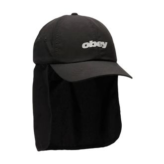 Obey unisex, Accessoires, Noir, Taille: ONE Size Sahara 6 Panel Trail Cap