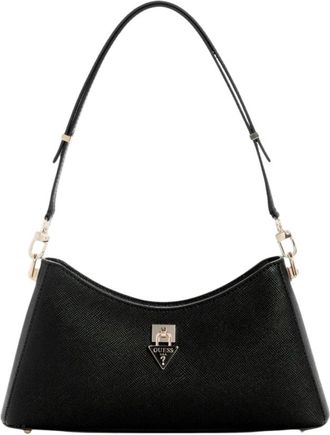 Guess Femme, Sacs, Noir, Taille: ONE Size Sac bandouli&egrave;re Patsie