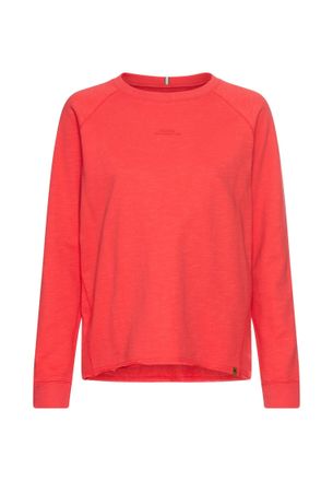 Camel Active Damen Sweatshirt mit Raglanärmeln Flammenrot, womenswear-4XL