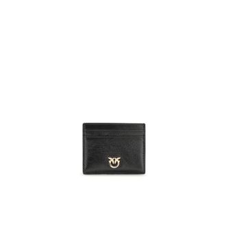 Pinko Pinko, Femme, Accessoires, Noir, Taille: ONE Size Portefeuille Bos Taurus