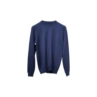 Fedeli Homme, Pulls, Bleu, Taille: XL Pulls à col rond