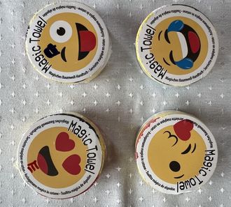 Out of the Blue Magisches Baumwoll-Handtuch Emotion SET 6 Stück