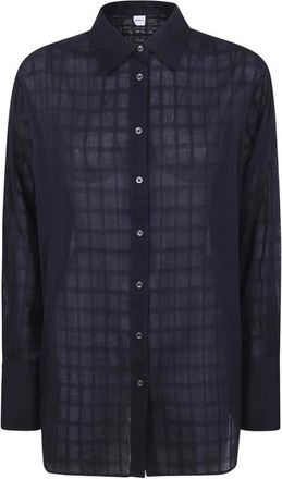 Aspesi Femme, Blouses et Chemises, Noir, Taille: 36 FR Chemises