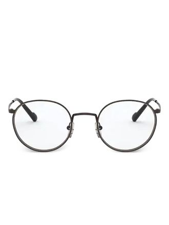 Vogue Eyewear lunettes de vue à monture rondes à effet cuivré - Noir