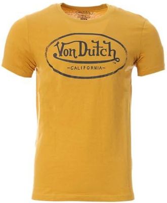 Von Dutch T-Shirt Jaune Homme OG2 Jaune 3XL