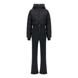 Yves Salomon Interno In Visone Ski Suit - - Sport - Damen - Schwarzk - S