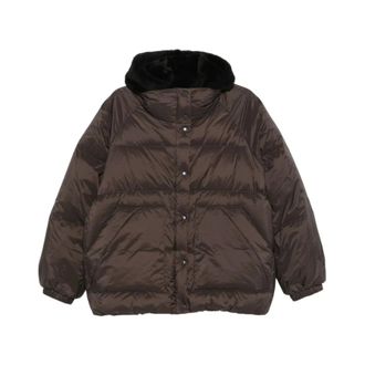 Yves Salomon Doudoune - Femme - Vestes - Brun - Taille: 36 FR
