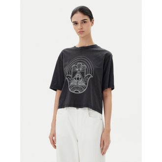 Jacqueline de Yong T-Shirt Carla 15341561 Schwarz Regular Fit