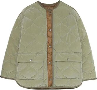 Five Jeans Five Jeans, Femme, Vestes, Vert, Taille: 42 FR Vadim Jacket