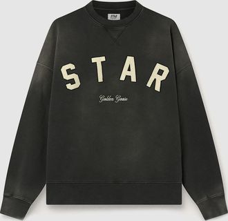 Golden Goose Sweatshirt Star Charcoal