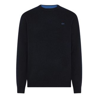Sun 68 Rundhals-Pullover - - Knitwear - Herren - Blau - M