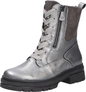 Waldl&auml;ufer Bequemer Lederstiefelette - - Shoes - Damen - Grau - 37 EU