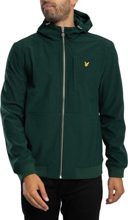 Lyle & Scott Herren Softshelljacke ist eine leichte, vintage-Stil Jacke Herren mit perfekter Passform. Verstellbare Kapuze, Rei&szlig;verschluss, funktionelle Taschen un
