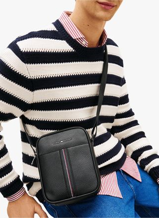 Tommy Hilfiger Sac &agrave; bandouli&egrave;re &agrave; rayures
