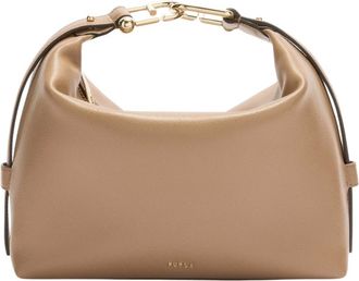 Furla Femme, Sacs, Brun, Taille: ONE Size Tonie M Hobo