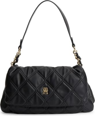 Tommy Hilfiger Feminine Shoulder Bag - - Bags - Damen - Schwarzk - ONE SIZE