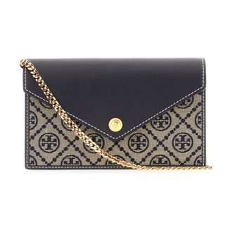 Tory Burch Femme, Sacs, Bleu, Taille: ONE Size T Monogram Envelope Crossbody