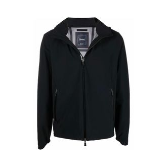 Herno Homme, Sweatshirts et sweats &agrave; capuche, Noir, Taille: S Veste Technique Laminar