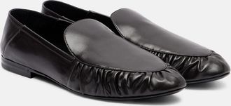 Saint Laurent Mocassins Alain en cuir