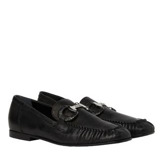 Karl Lagerfeld Loafer - Eleia Brooch Loafer - Gr. 36 (EU) - in Schwarz - f&uuml;r Damen
