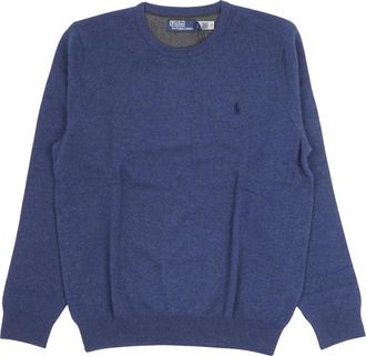 Polo Ralph Lauren Homme, Pulls, Bleu, Taille: M Maille ras du cou