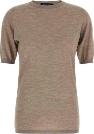 Fabiana Filippi Pull Col Rond - Beige