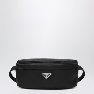 Prada Schwarze G&uuml;rteltasche aus Re-Nylon