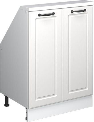 Vicco Armoire sous pente de toit Rion, Blanc/Blanc Campagne, avec 2 portes, Vicco