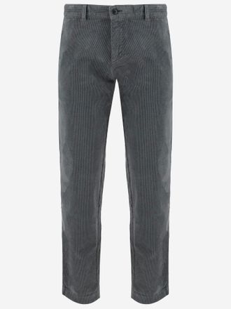 HUGO BOSS Pantalon en velours c&ocirc;tel&eacute; extensible