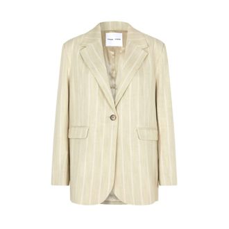 Sams&oslash;e & Sams&oslash;e Femme, Vestes, Beige, Taille: 36 FR Sahaven Blazer