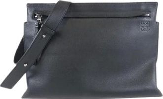 Loewe Sac port&eacute; &eacute;paule Pre-owned - Femme - Pre-owned - Noir - Taille: ONE Size