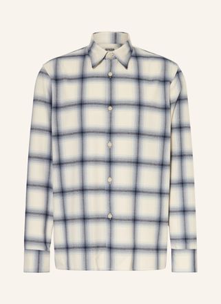 Drykorn Drykorn Flanellhemd Gaunt Comfort Fit blau